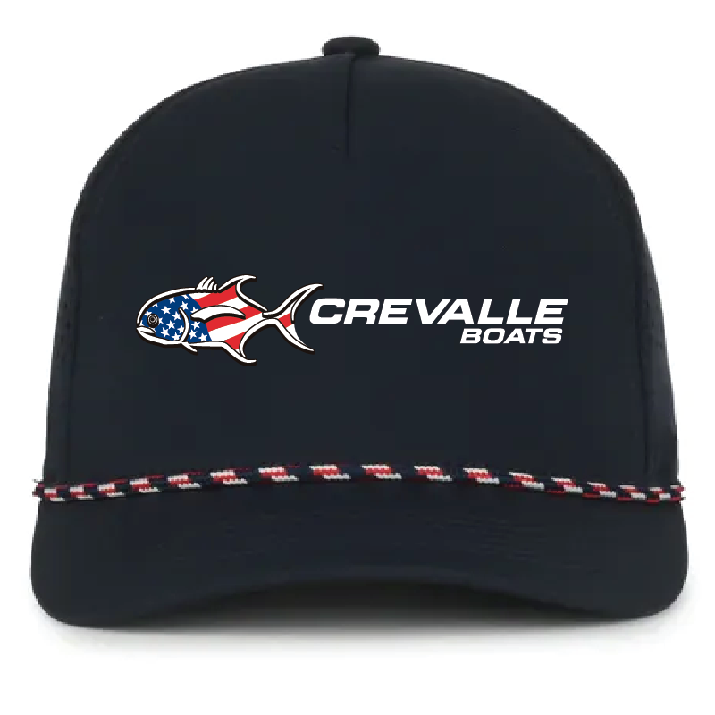Trucker Hat - Navy / Rope – Crevalle Boats